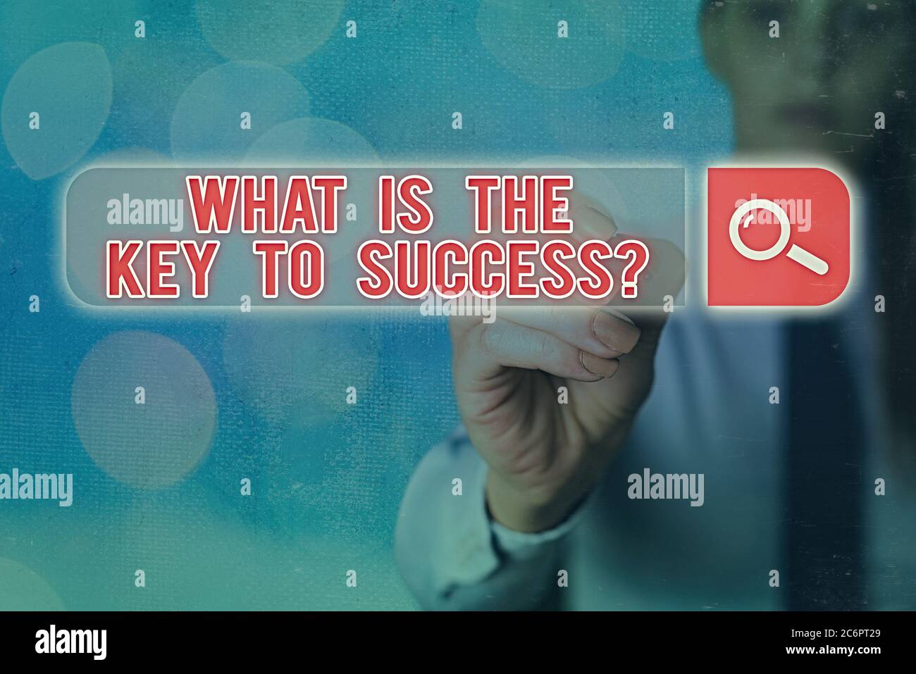 Writing note showing What Is The Key To Success Question. Business ...