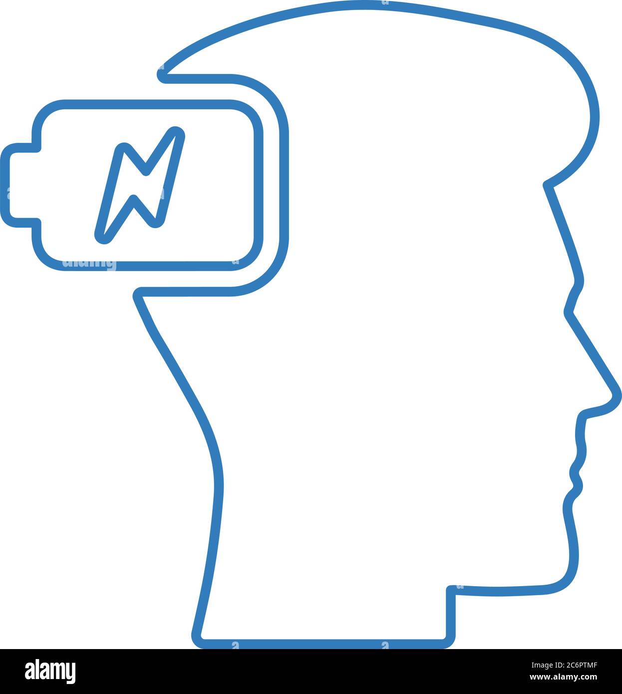 Brain fuel illustration Stock Vector Images - Alamy