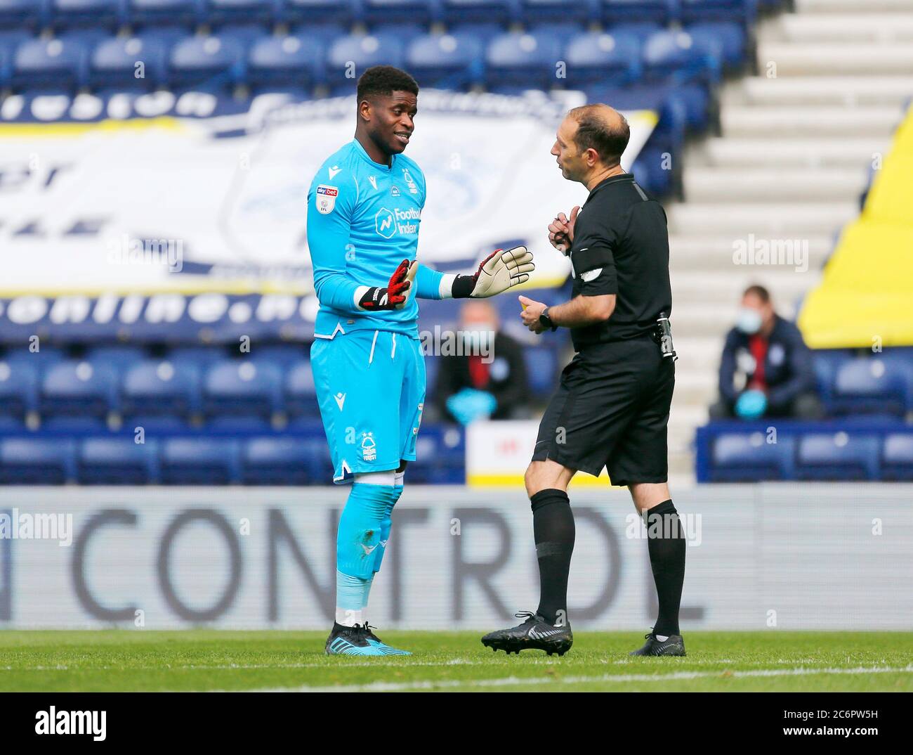 Nottingham forest keeper brice samba hi-res stock photography and ...