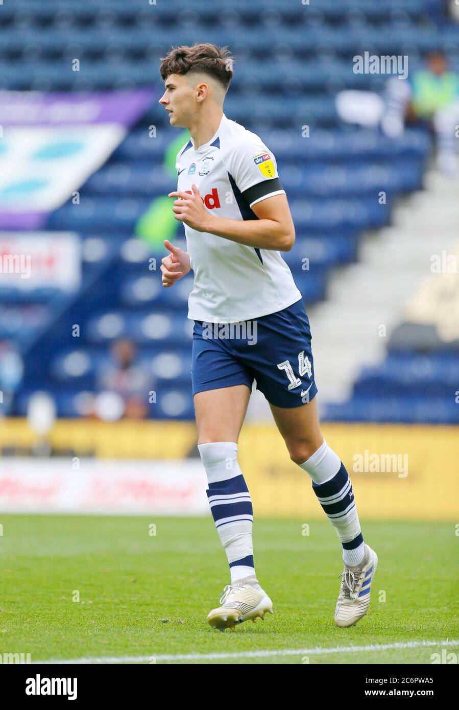 Deepdale Stadium, Preston, Lancashire, UK. 11th July, 2020. English ...