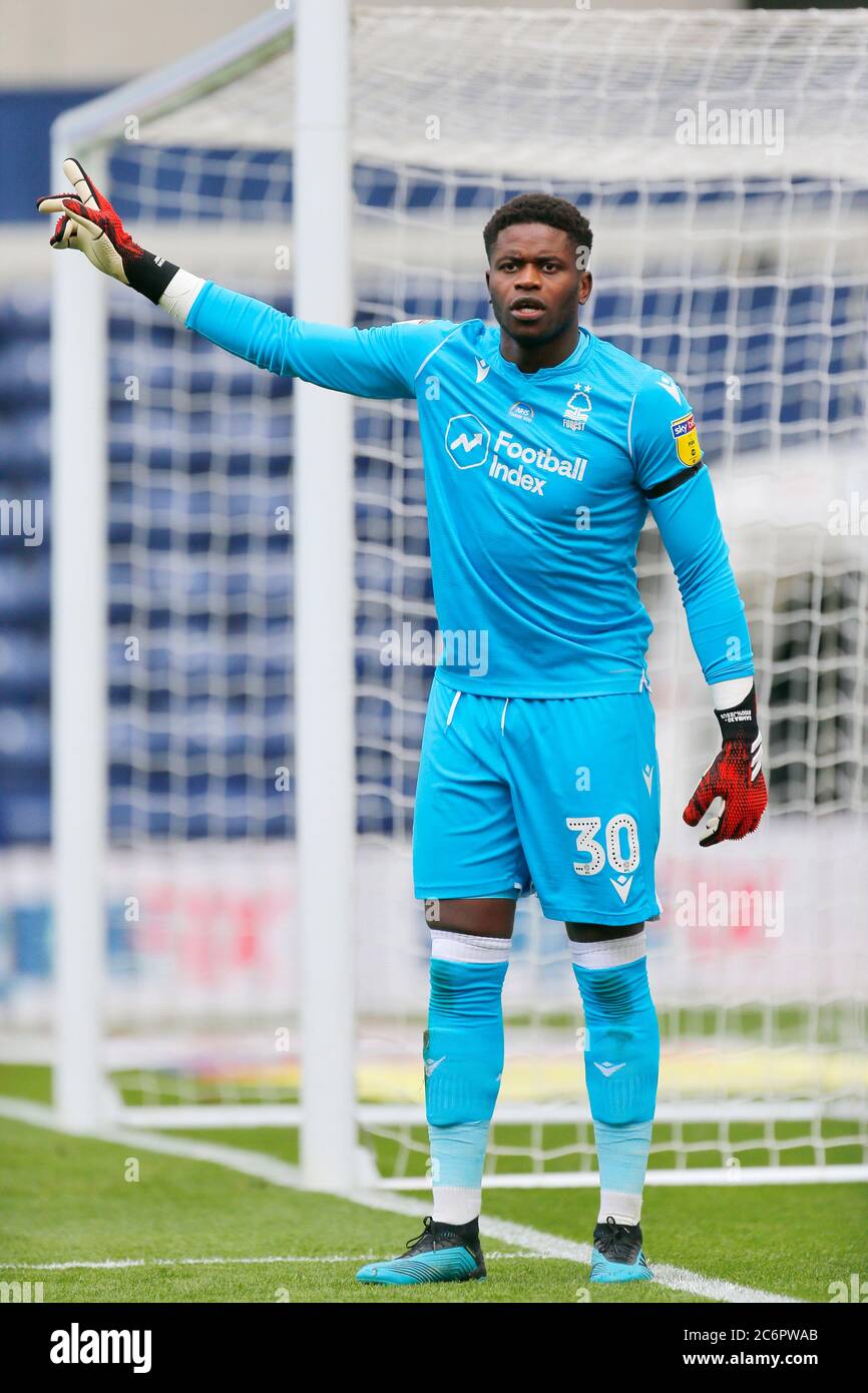 Nottingham forest keeper brice samba hi-res stock photography and ...