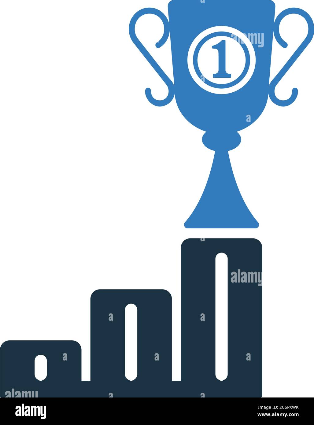 Achievement, award, first place, trophy icon. Beautiful design and ...