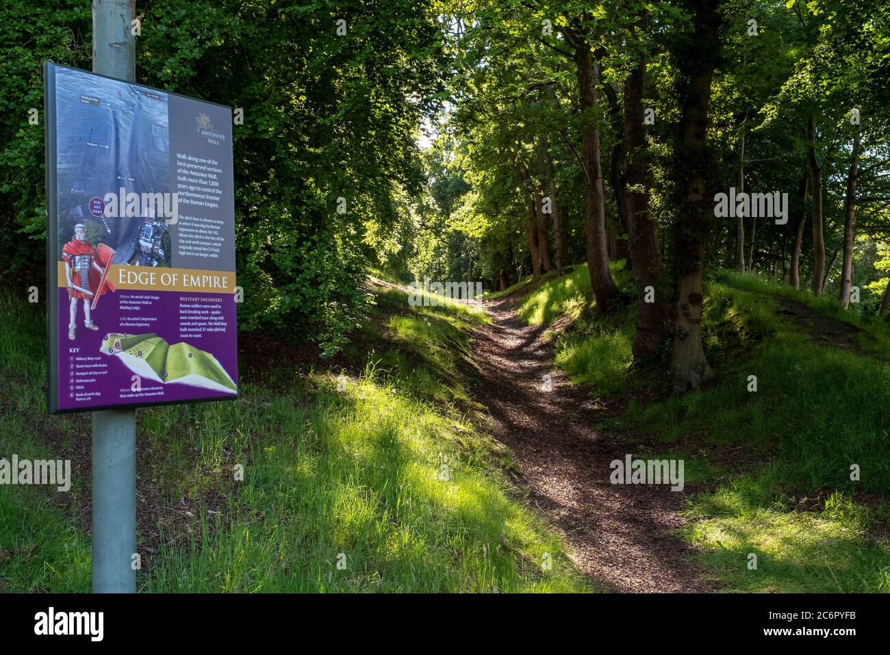 Tamfourhill road hi-res stock photography and images - Alamy