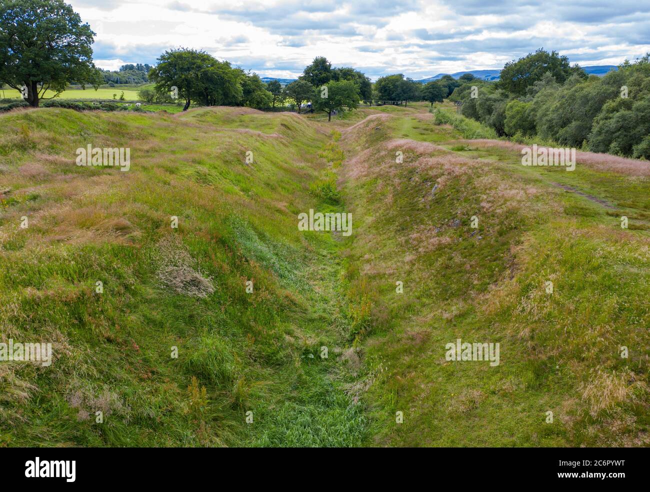 Rough castle bonnybridge hi-res stock photography and images - Alamy