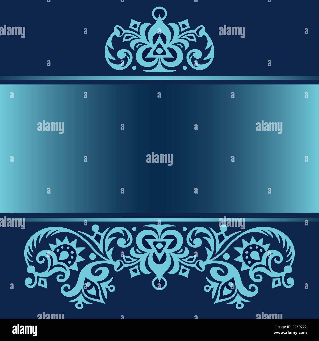 Vector ornamental nature card design Stock Vector Image & Art - Alamy