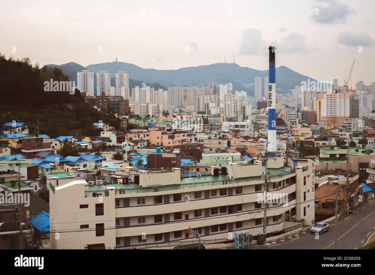 High buildings over the city, city of Busan South Korea Stock Photo - Alamy