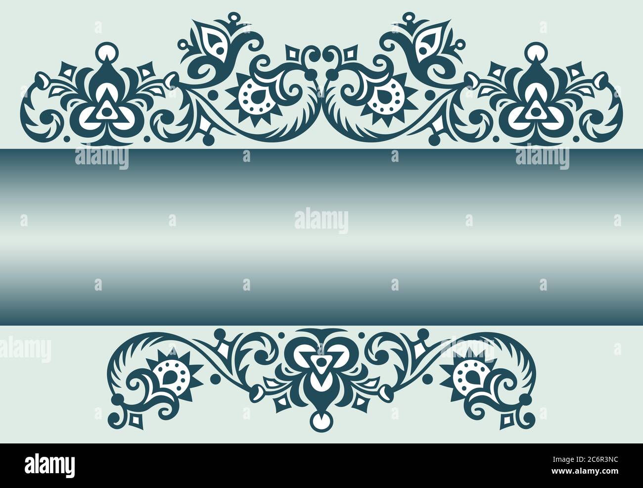 Vector ornamental nature card design Stock Vector Image & Art - Alamy