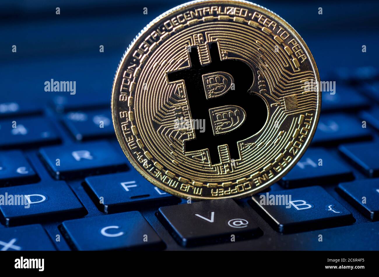 Currency metal icon bitcoin design hi-res stock photography and images ...