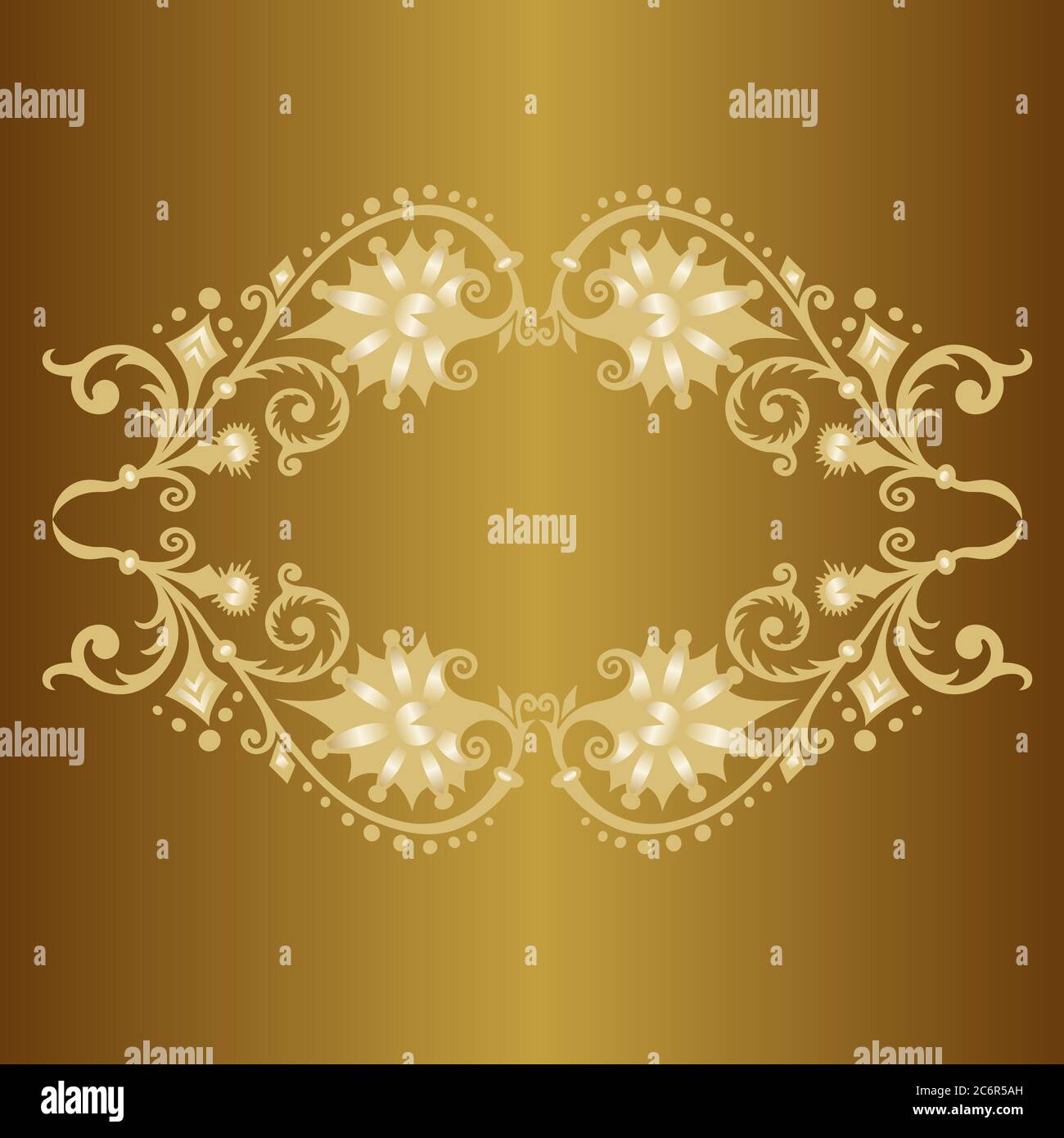 Vector ornamental nature vintage frame Stock Vector Image & Art - Alamy