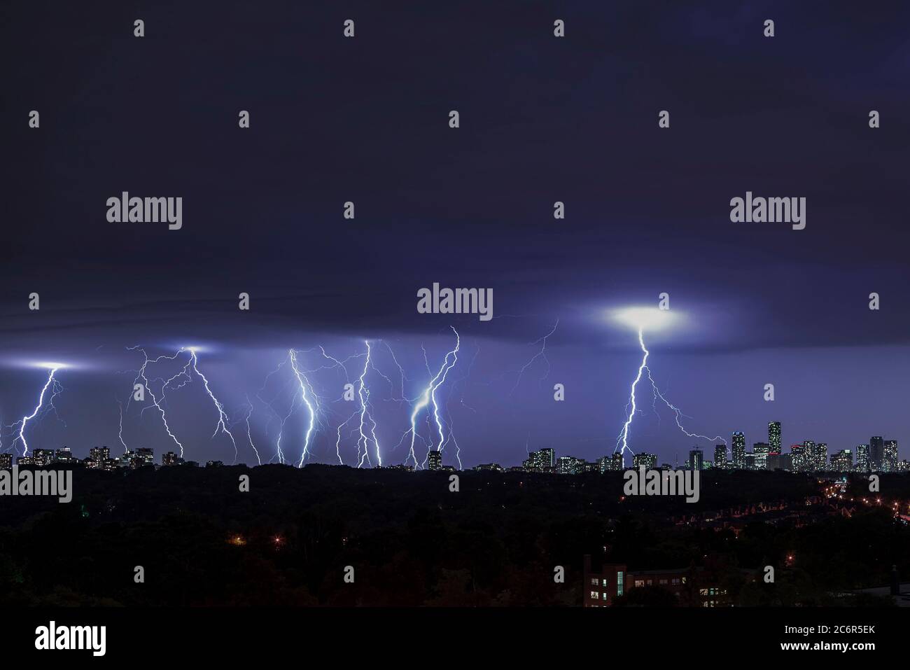 Rain thunderbolt lightning energy electricity power danger storm ...