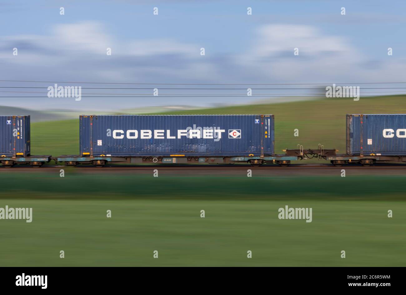 Cobelfret containers hi-res stock photography and images - Alamy