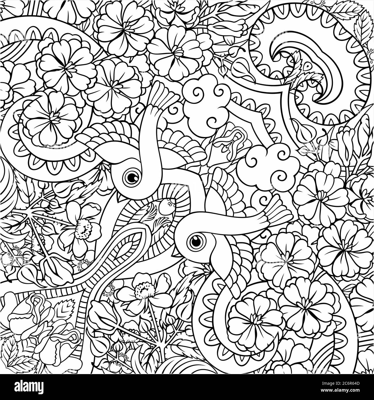 Gypsy grass Stock Vector Images - Alamy