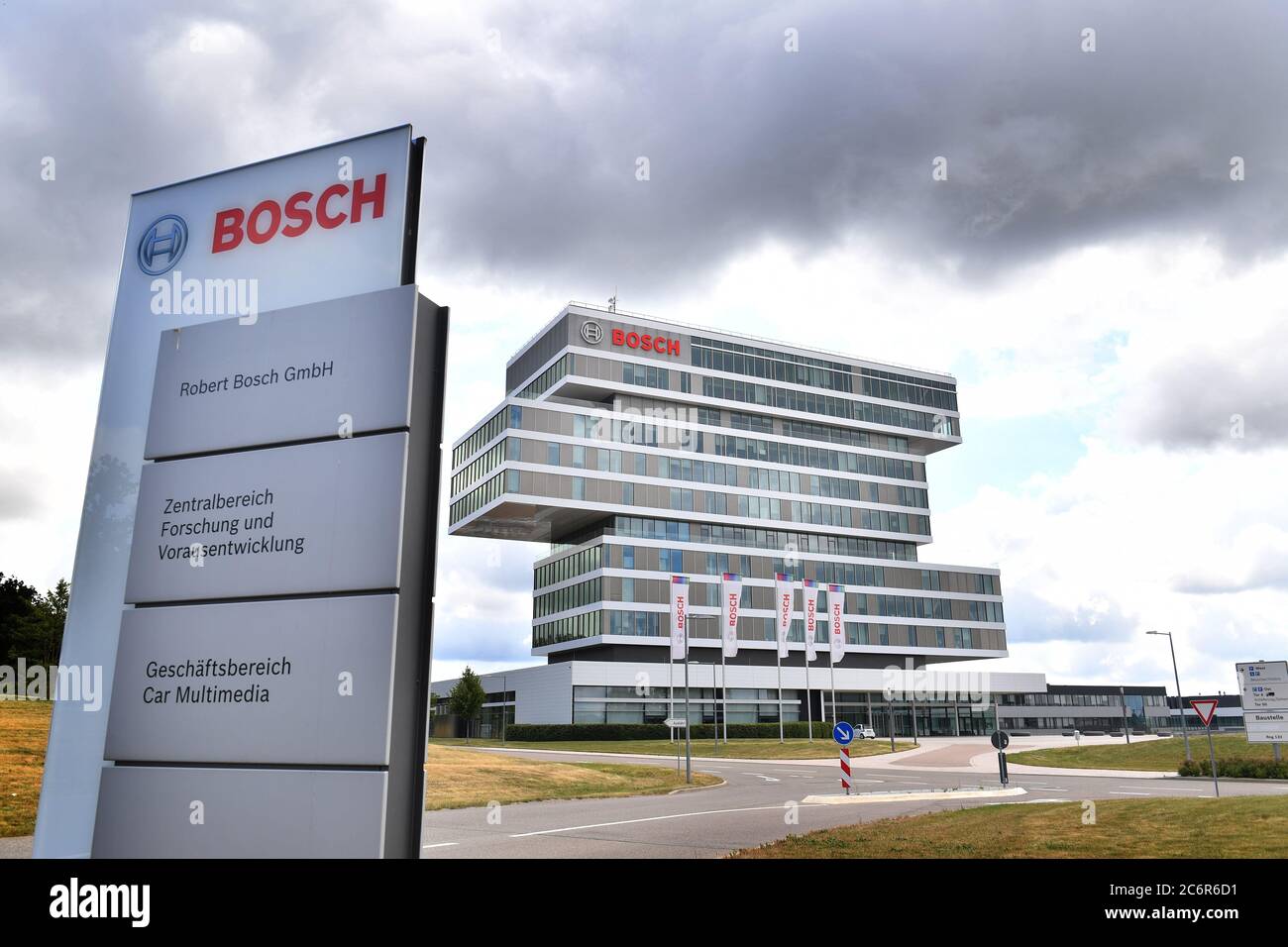 Renningen, Deutschland. 11th July, 2020. Robert Bosch GmbH Center for ...