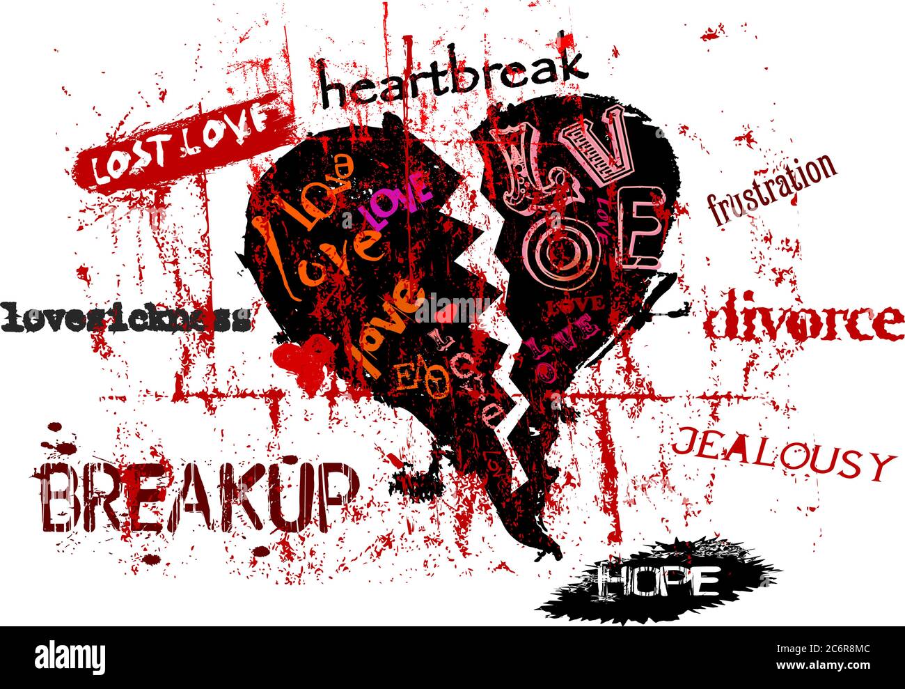 Love emotion Stock Vector Images - Alamy