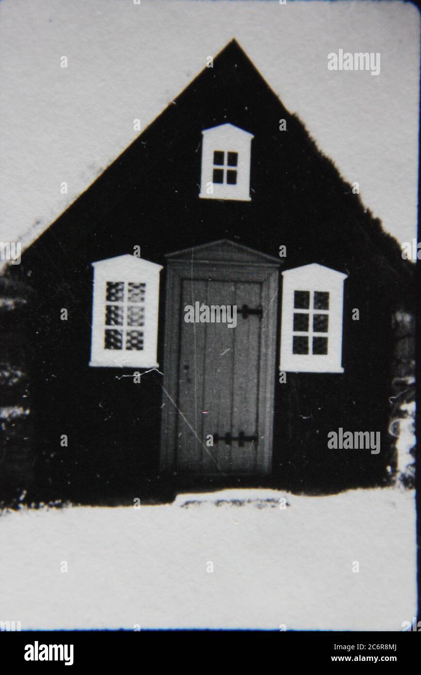 Fine 70s vintage black and white lifestyle photography of a country ...