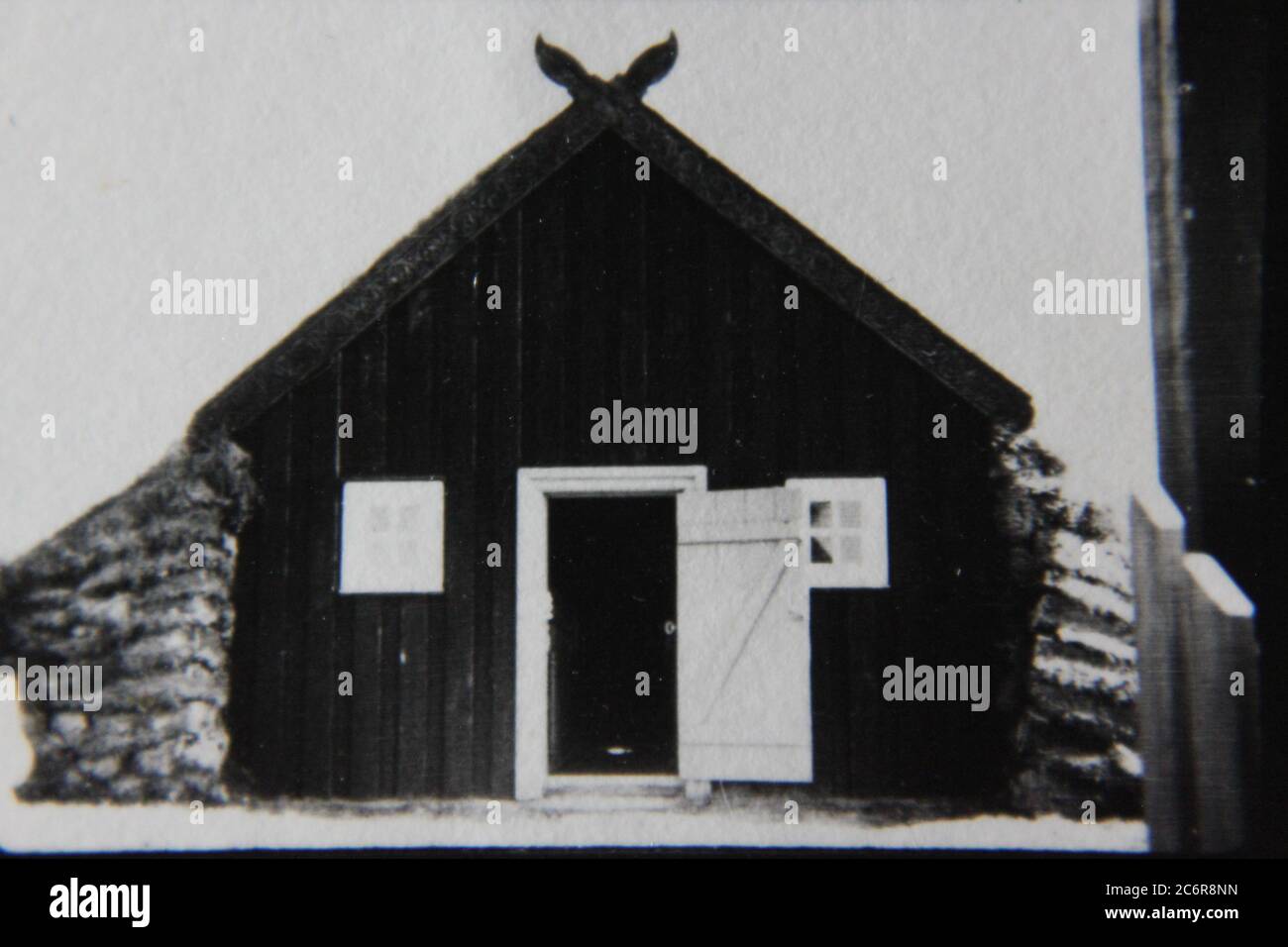 Fine 70s vintage black and white lifestyle photography of a country ...