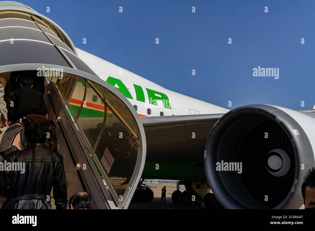 Eva air airplane hi-res stock photography and images - Alamy