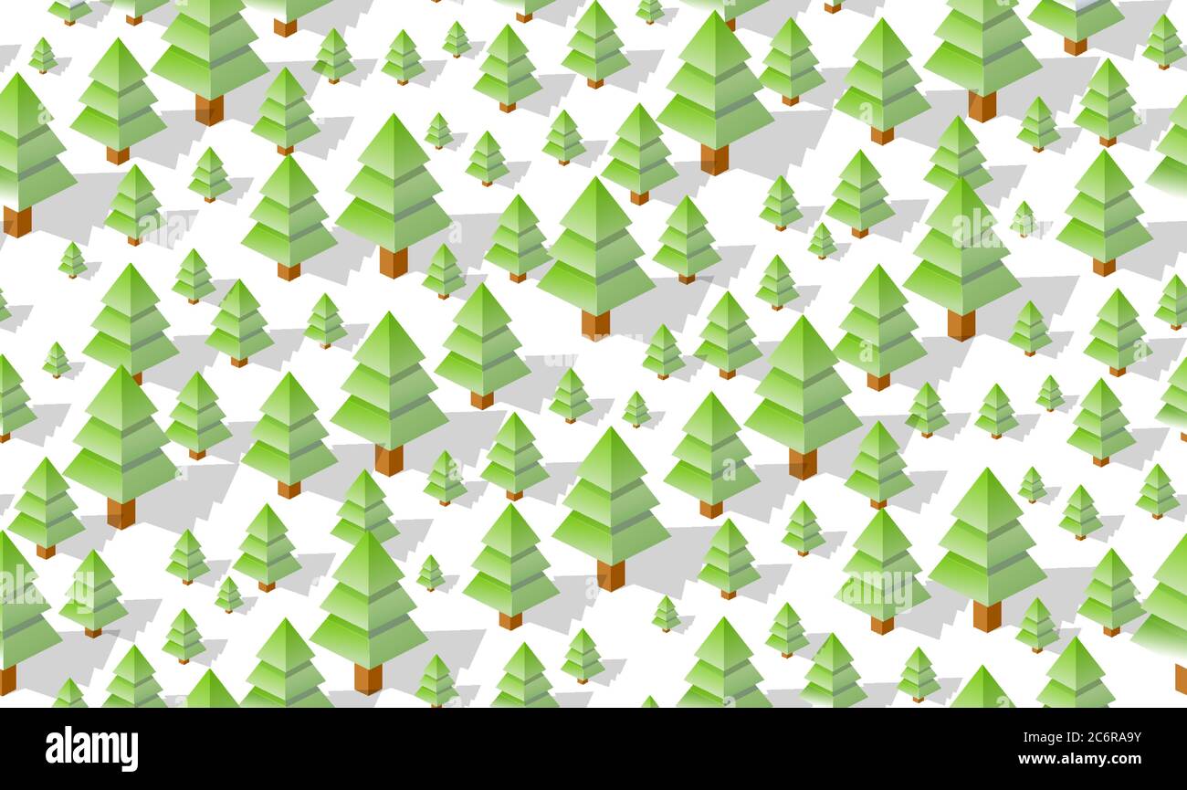 Winter Seamless forest plan pattern map Stock Vector Image & Art - Alamy