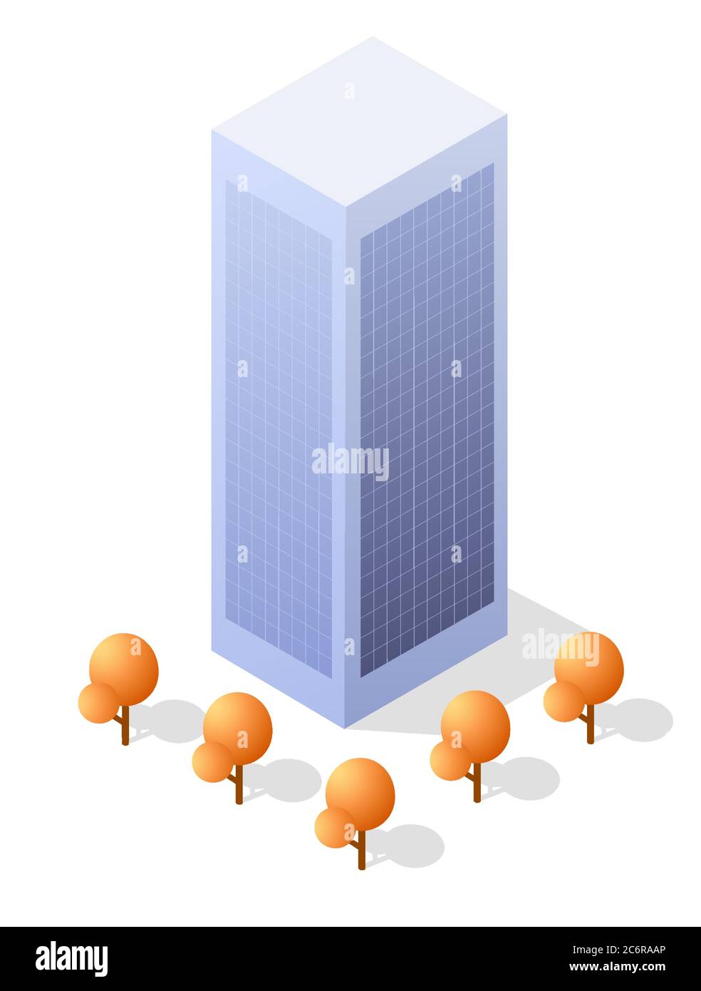 Isometric 3d module block district part Stock Vector Image & Art - Alamy