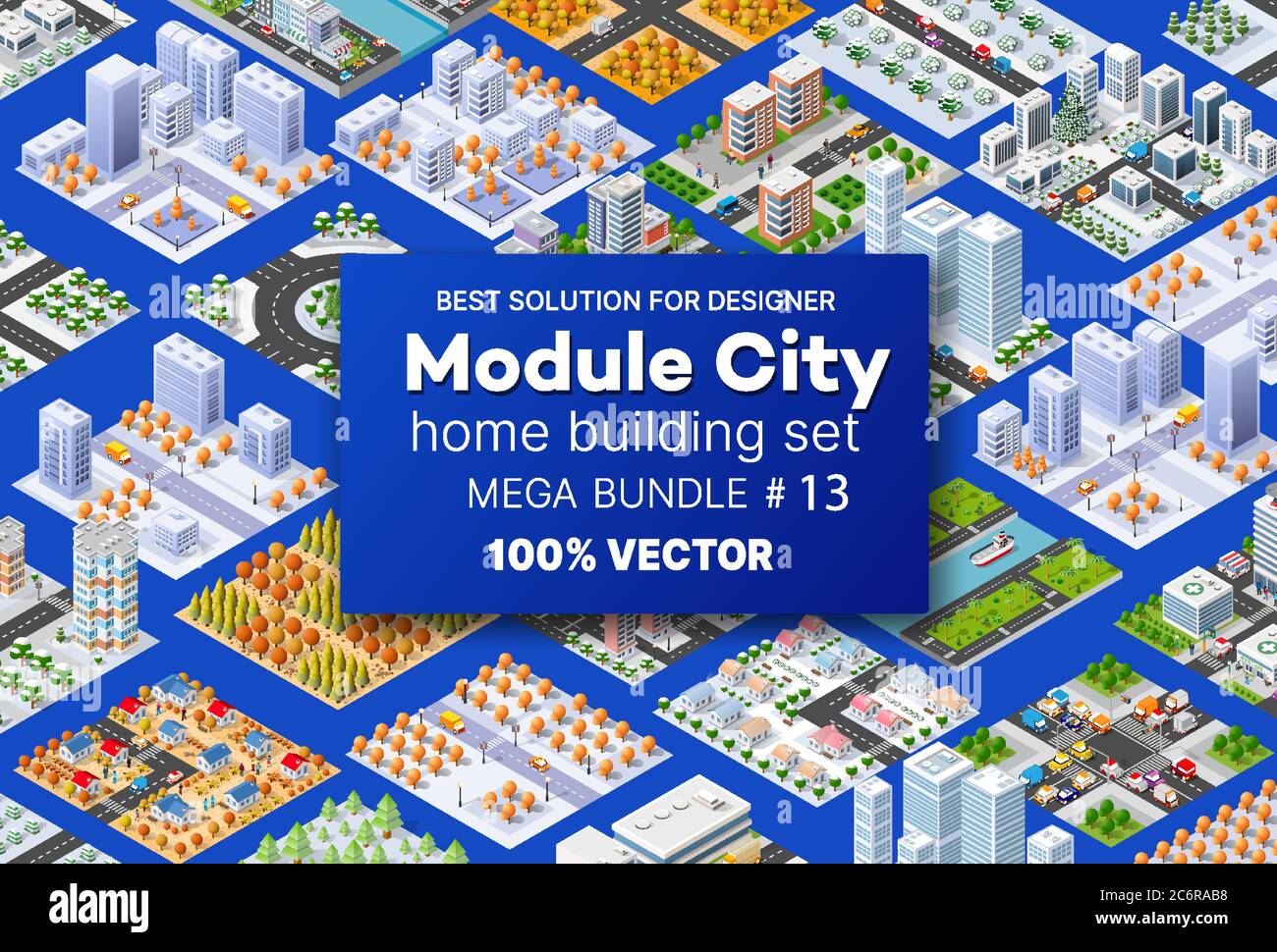 Isometric set architecture design houses Stock Vector Image & Art - Alamy