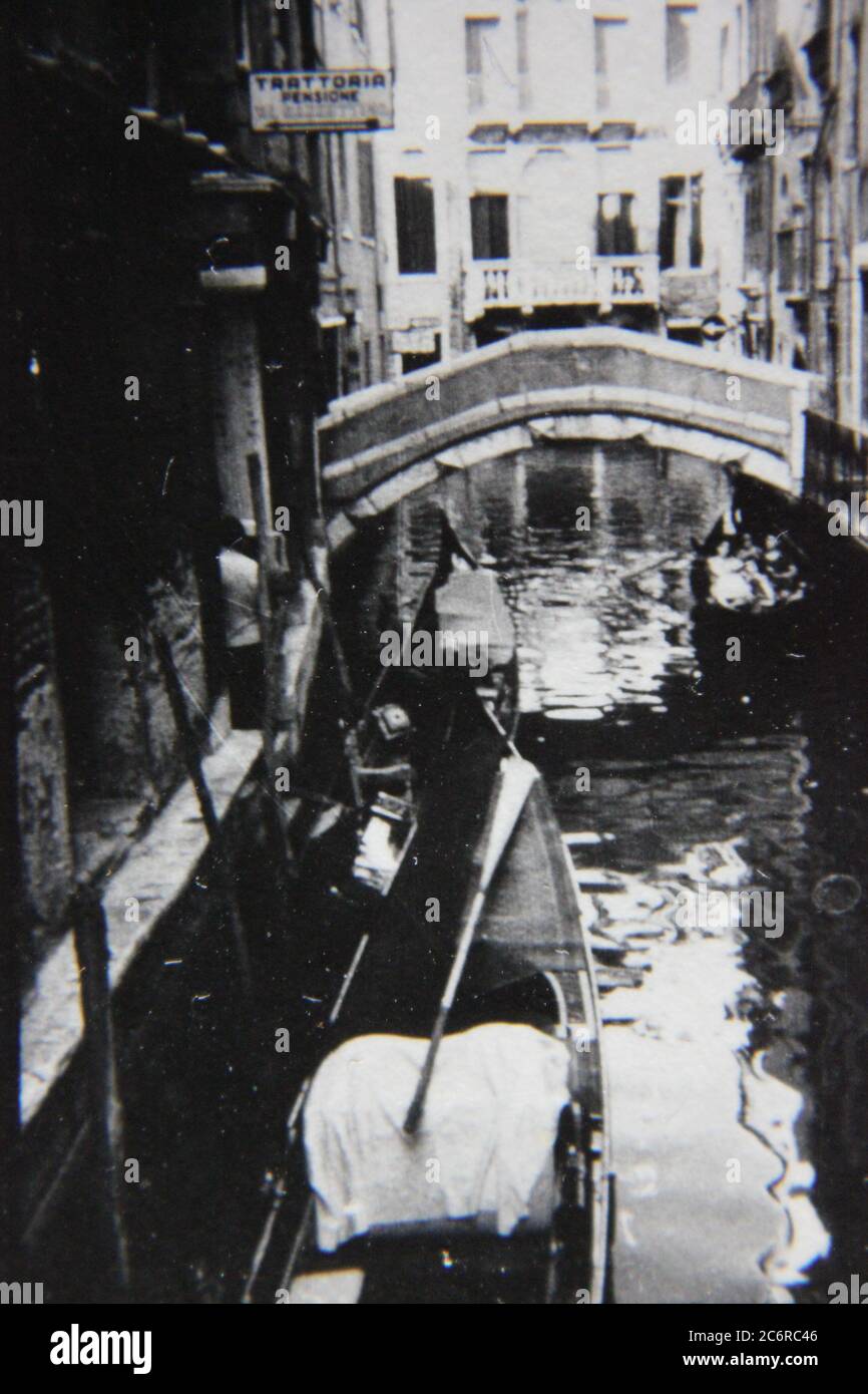 Venice grand canal 70s hi-res stock photography and images - Alamy