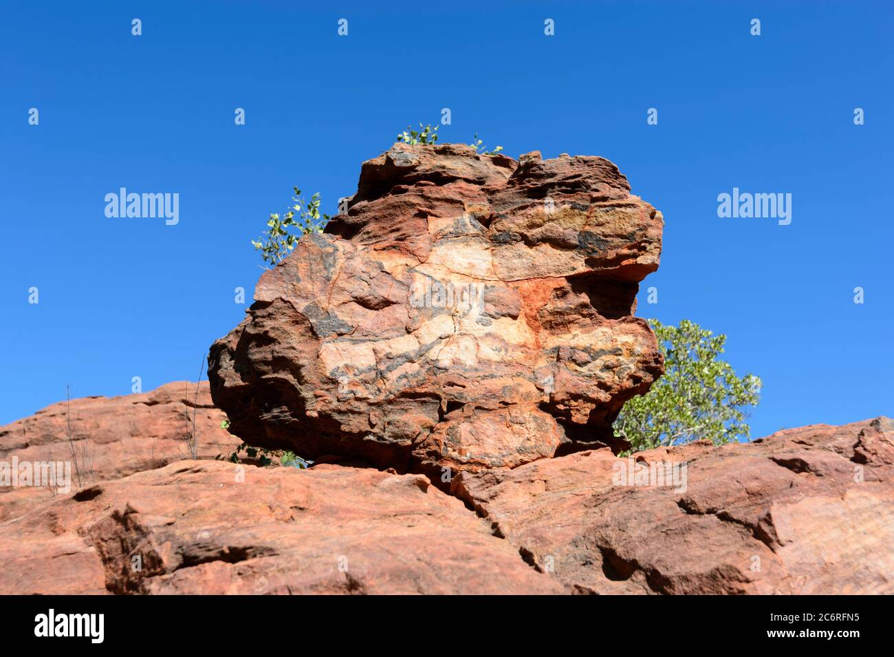 Details of eroded sandstone rock formations, Southern Lost City, Limmen ...