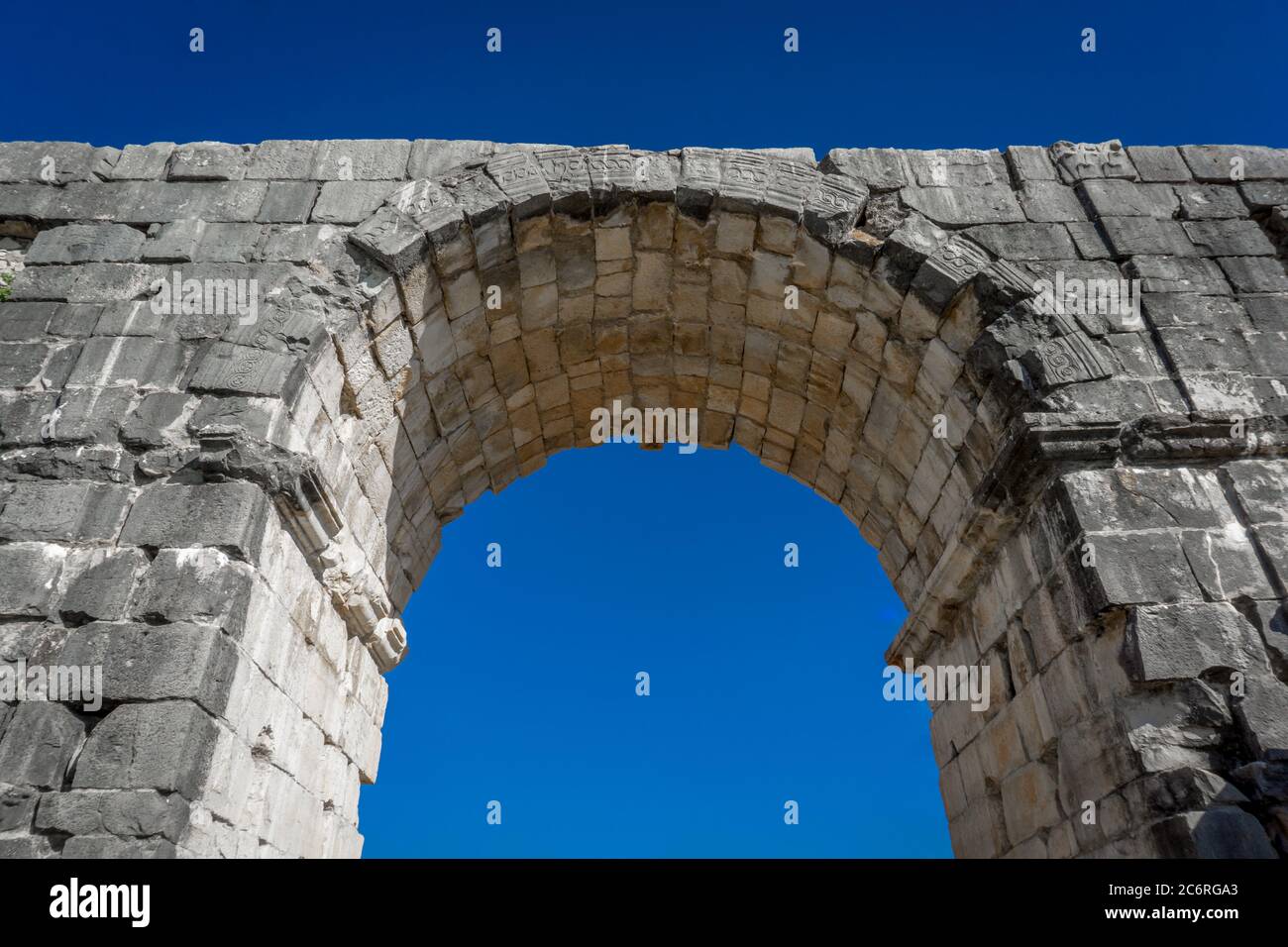 Volubilis - Ancient 3rd Century BC Roman ruins near city of Meknes in ...