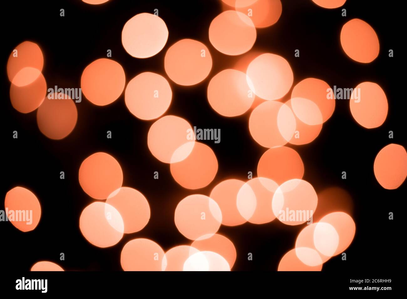 yellow led bokeh lights Background Stock Photo - Alamy