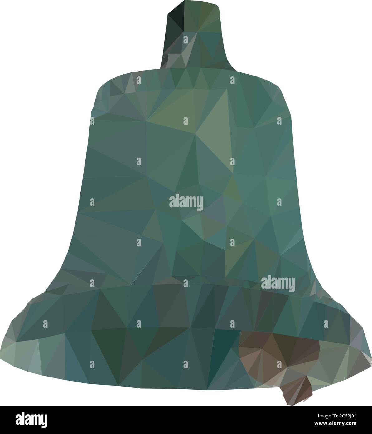 Green Crystal Bell Stock Vector Image & Art - Alamy