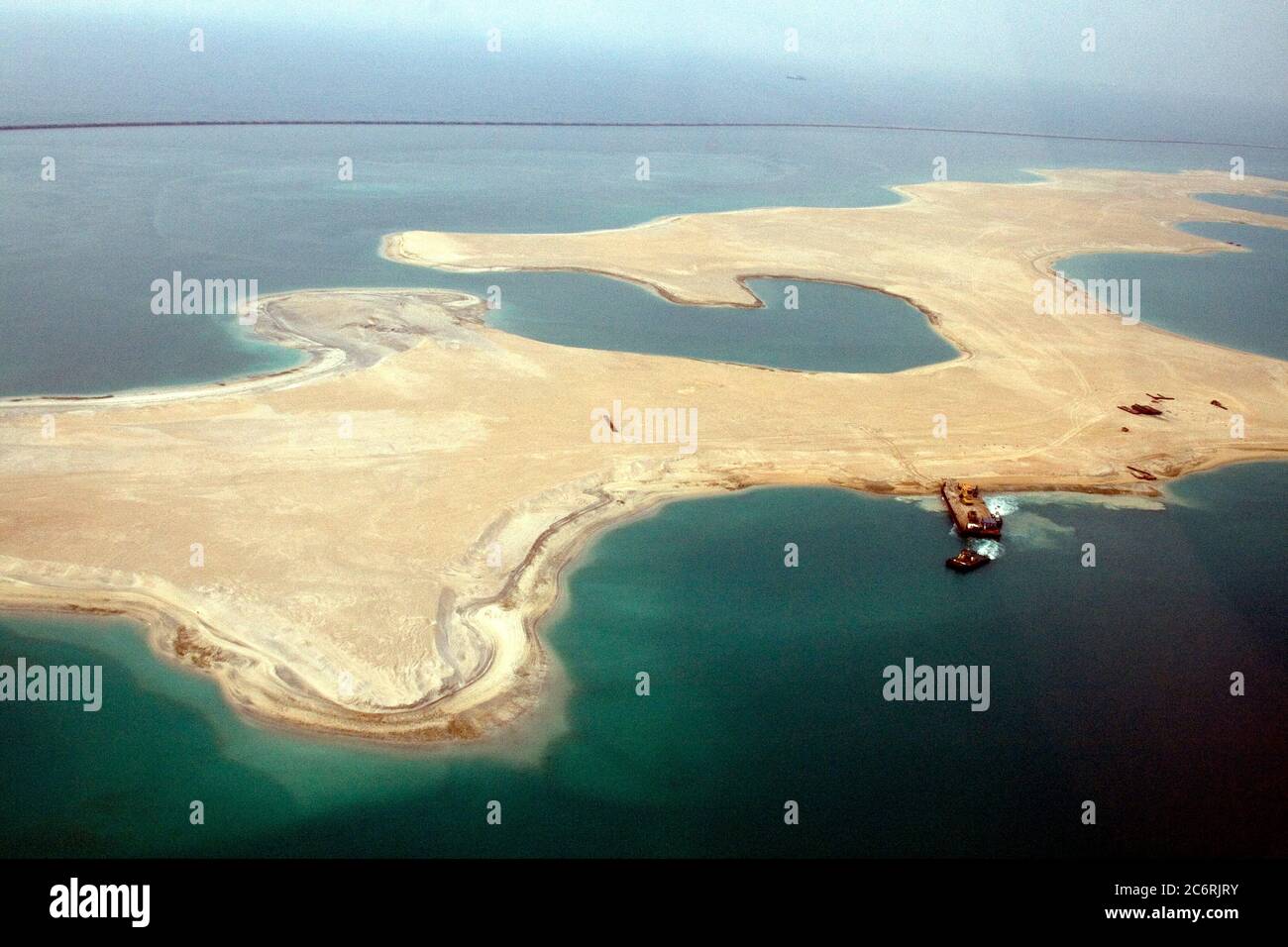 The World Islands, Dubai. a man-made archipelago of 250 - 300 islands ...