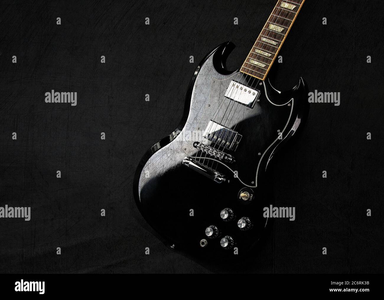 Electric sg guitar hi-res stock photography and images - Alamy