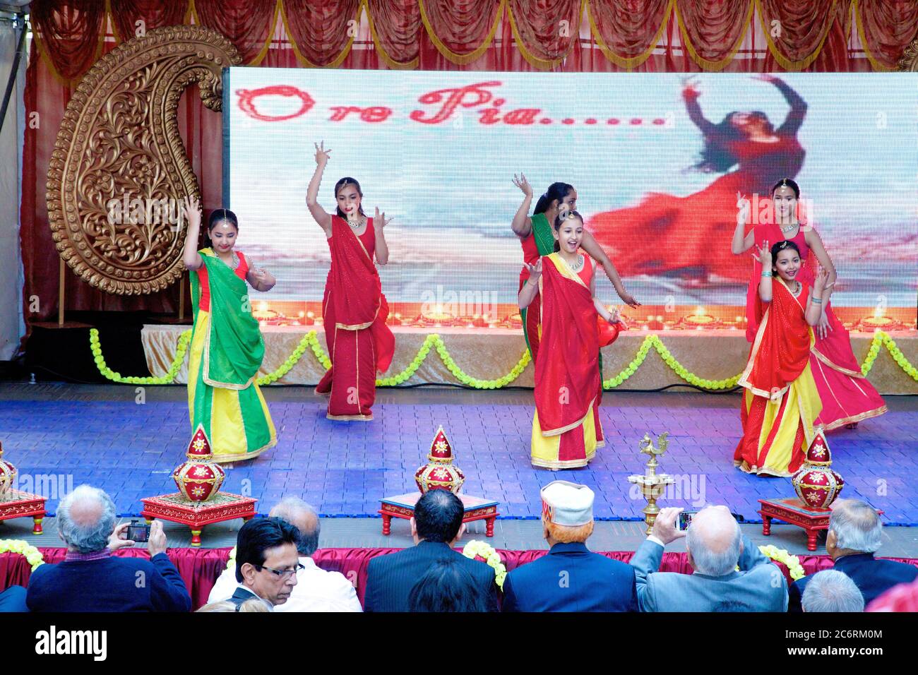 An Indian dance performance at the festival of Deepavali event in ...