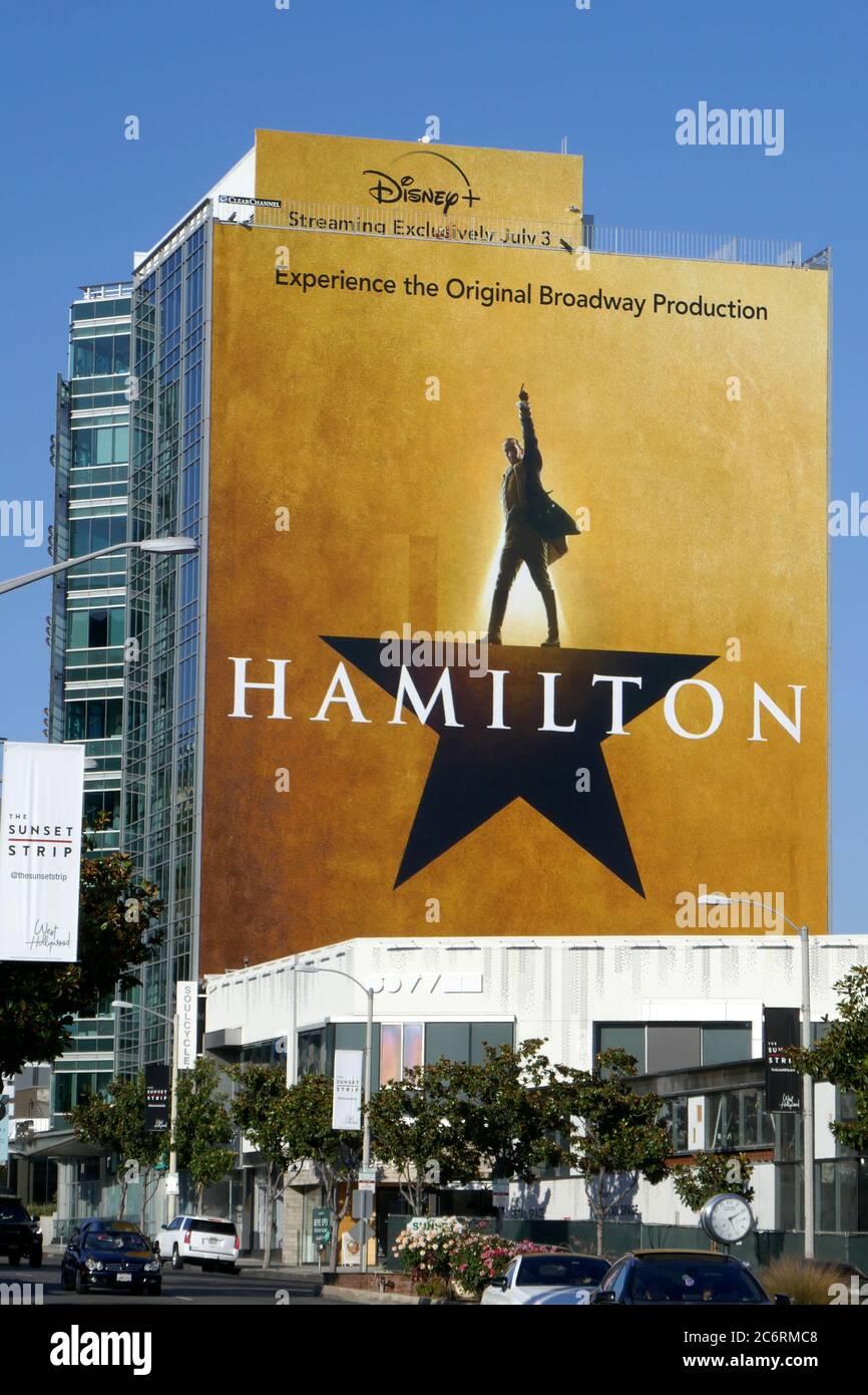 West Hollywood, California, USA 11th July 2020 A general view of ...