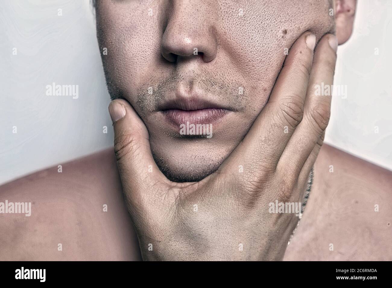 Before after resolution hi-res stock photography and images - Alamy