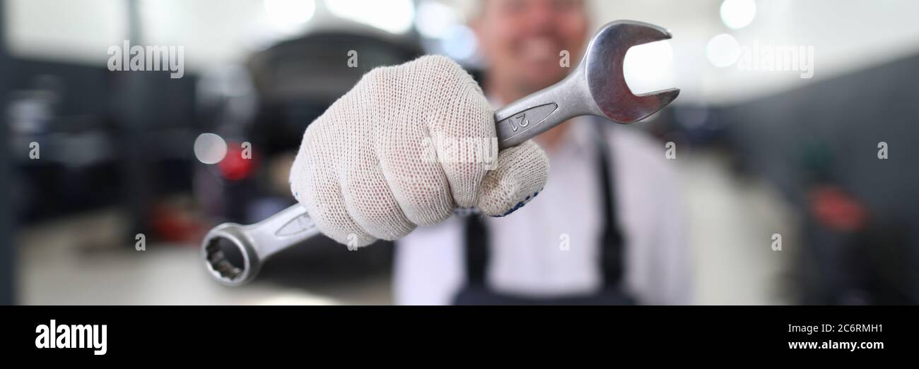 Metal tool to fix damaged cars Stock Photo - Alamy