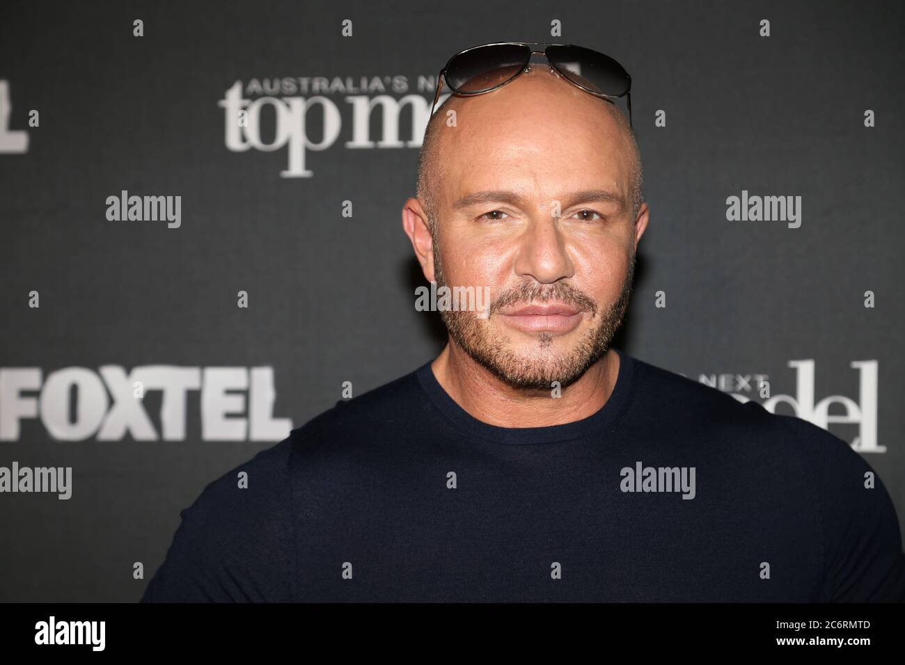 Australia’s Next Top Model judge Alex Perry on the red carpet Stock ...