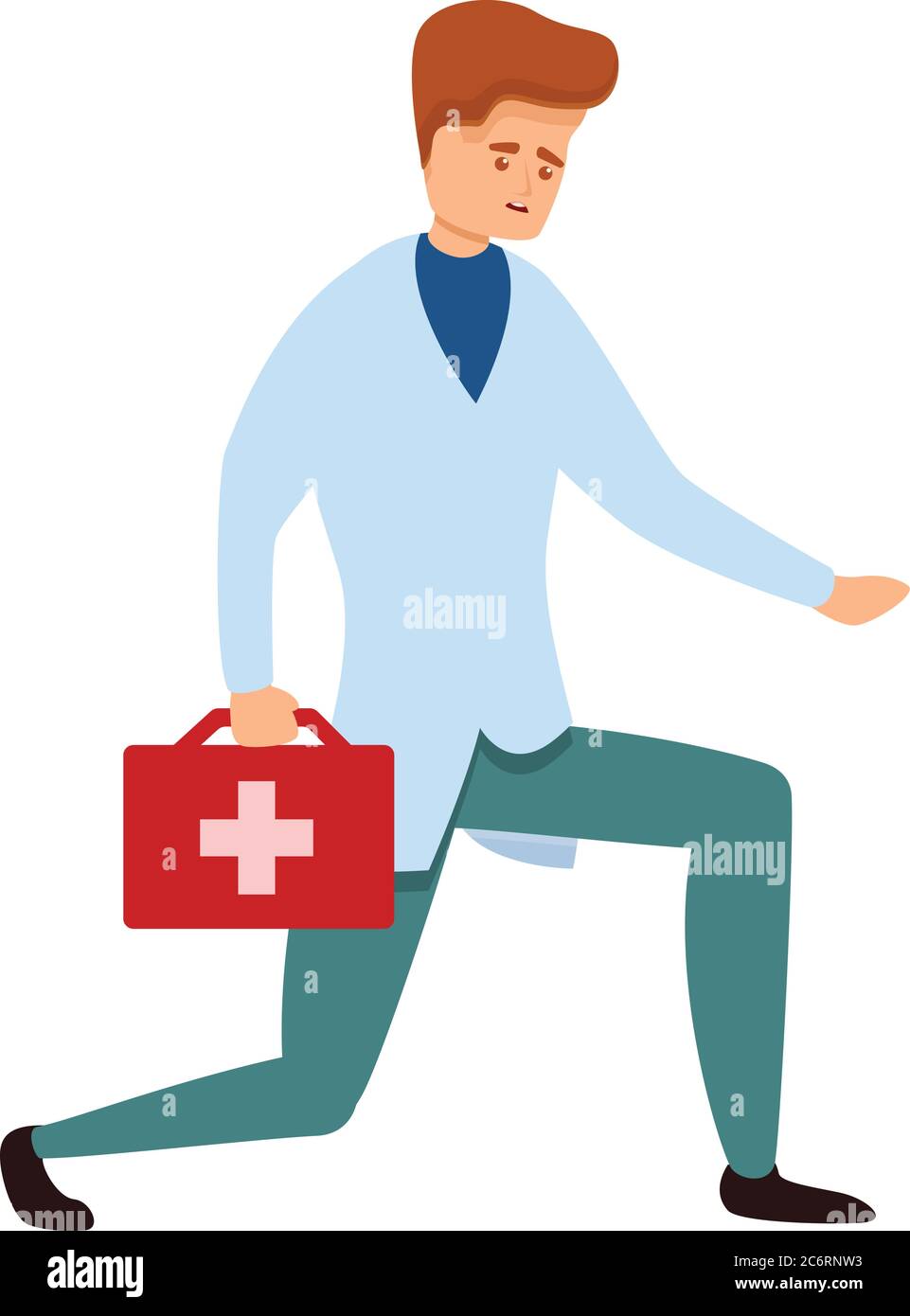 Sport doctor first aid kit icon. Cartoon of sport doctor first aid kit ...