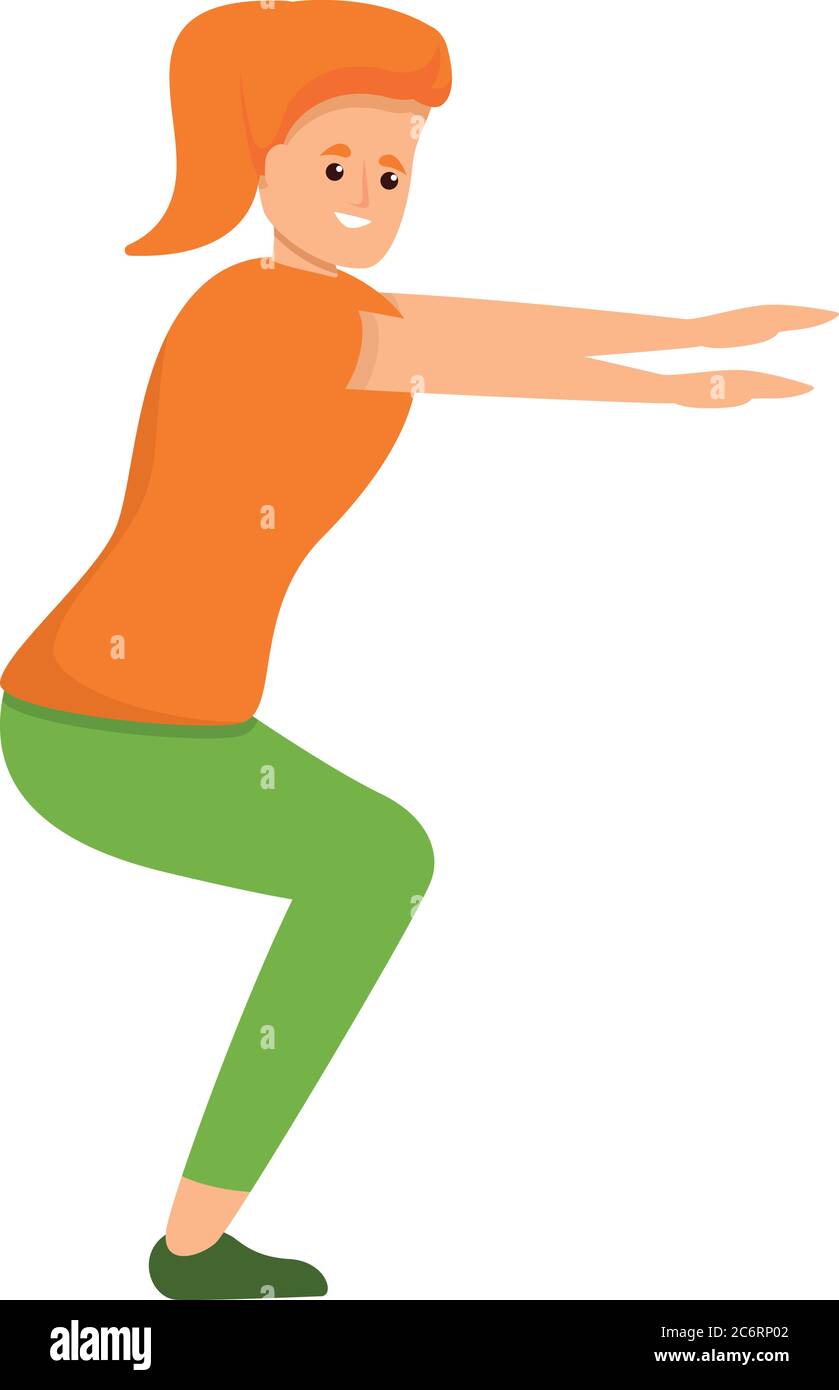 Sport doctor exercise icon. Cartoon of sport doctor exercise vector ...