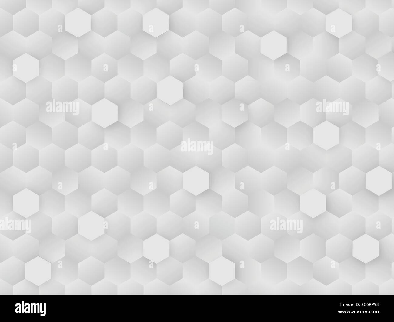 Abstract geometric or isometric tile honeycomb texture white and gray ...