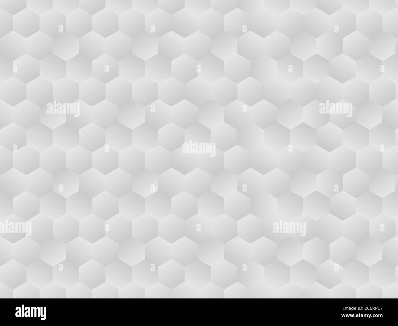 Abstract geometric or isometric tile honeycomb texture white and gray ...