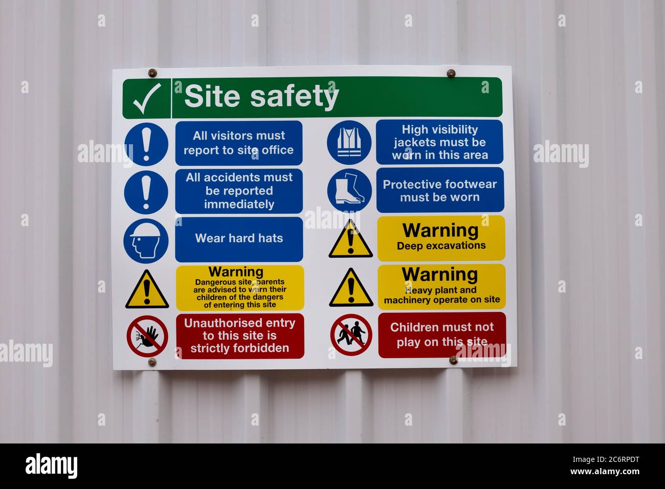 Building Construction Sign