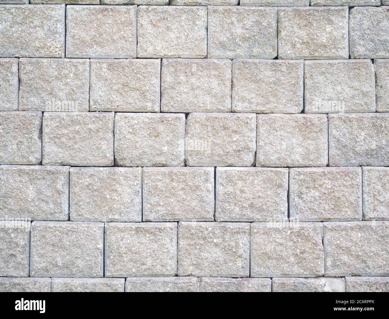 close up concrete blocks wall background for texture Stock Photo - Alamy