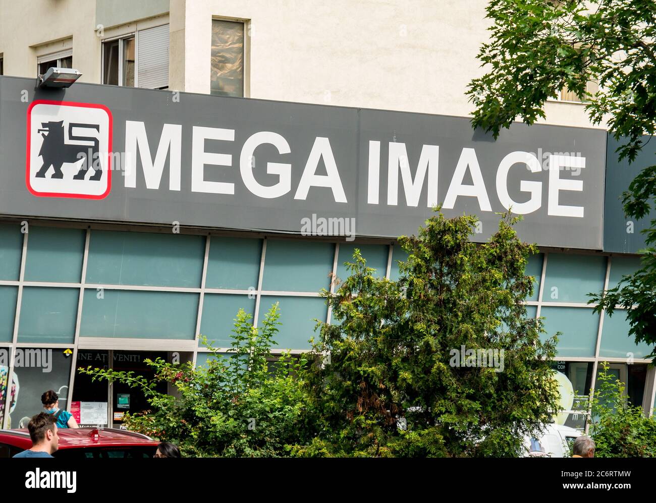Mega image logo hi-res stock photography and images - Alamy