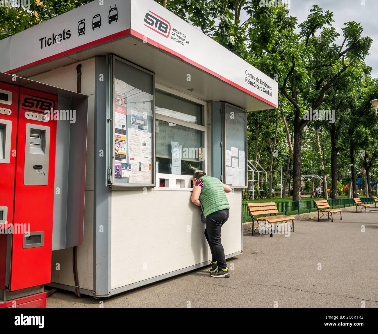 Romanian bus station hi-res stock photography and images - Alamy