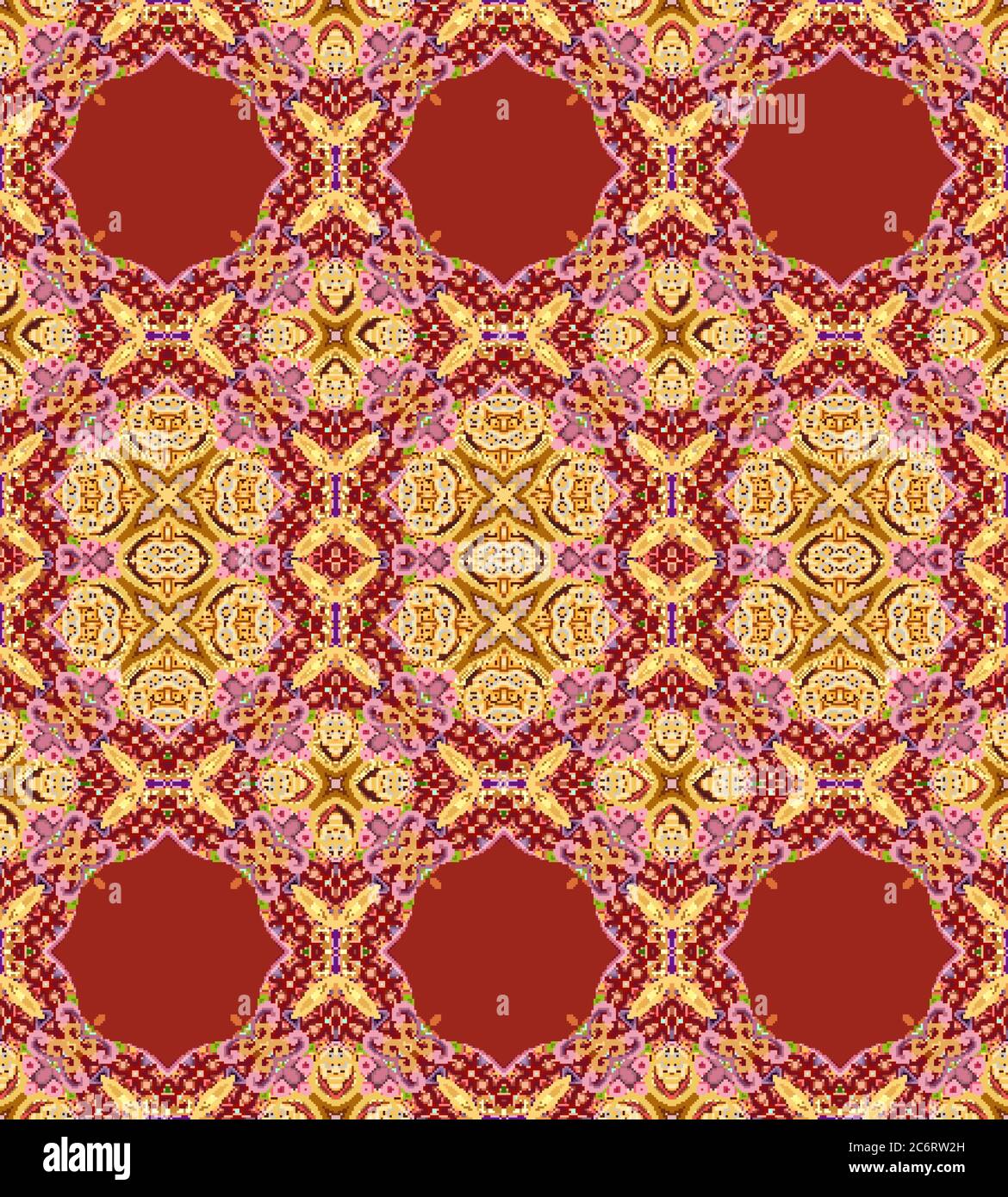 Beautiful color pattern Stock Vector Images - Alamy