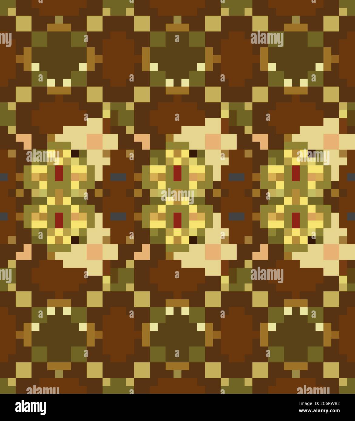 Vector ethnic ornamental color seamless pattern Stock Vector Image ...