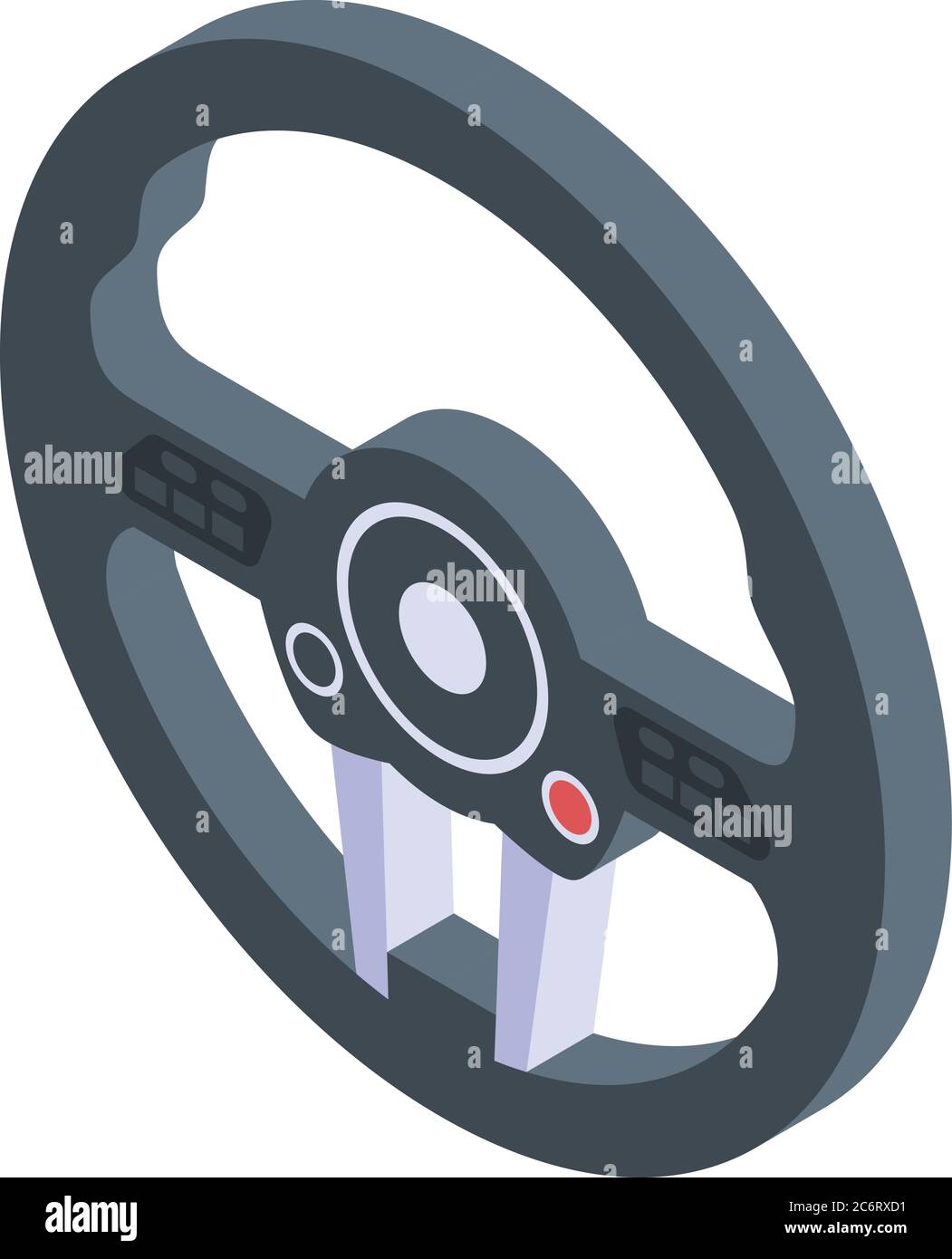 Car tuning isometric design Cut Out Stock Images & Pictures - Alamy