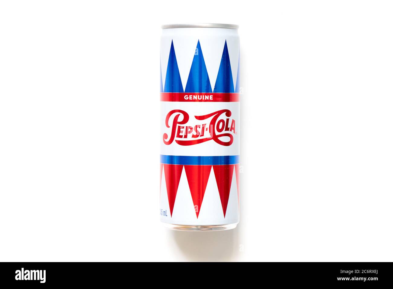 Bangkok, Thailand, March 16, 2018 : Pepsi cola aluminium can size 245 ...