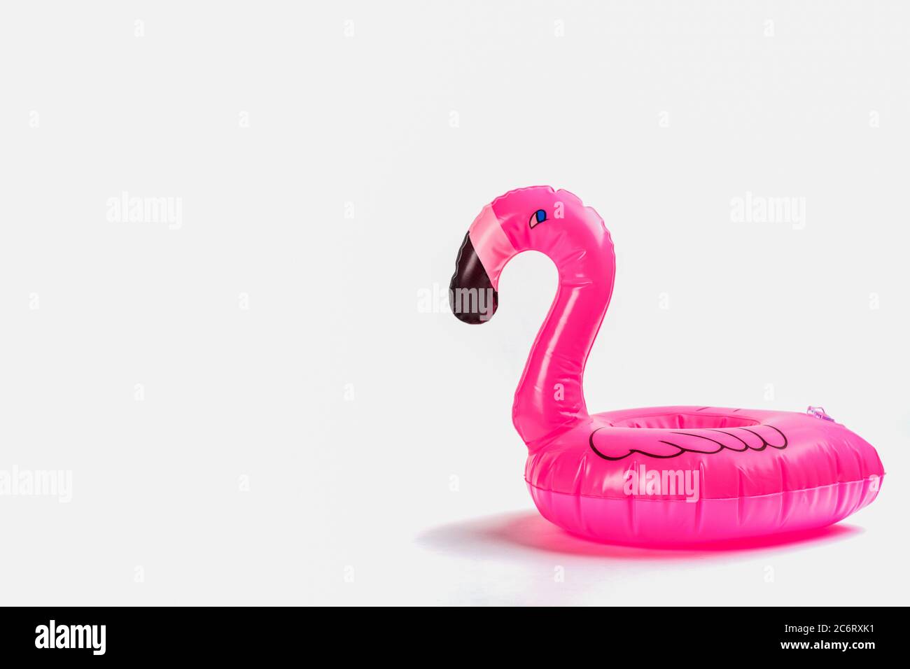 Inflatable flamingo ring Stock Photo - Alamy