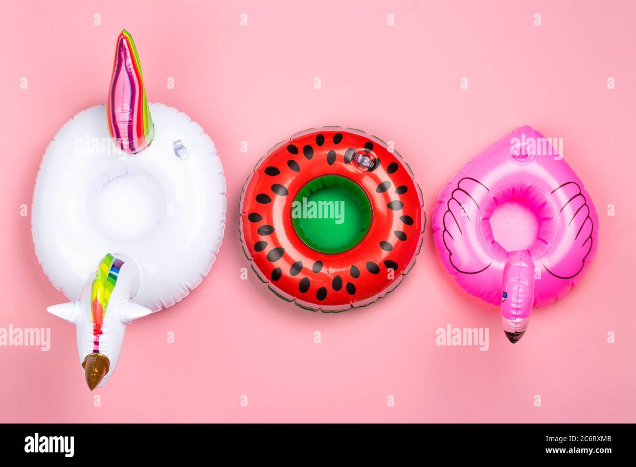 Various inflatable toy rings Stock Photo - Alamy